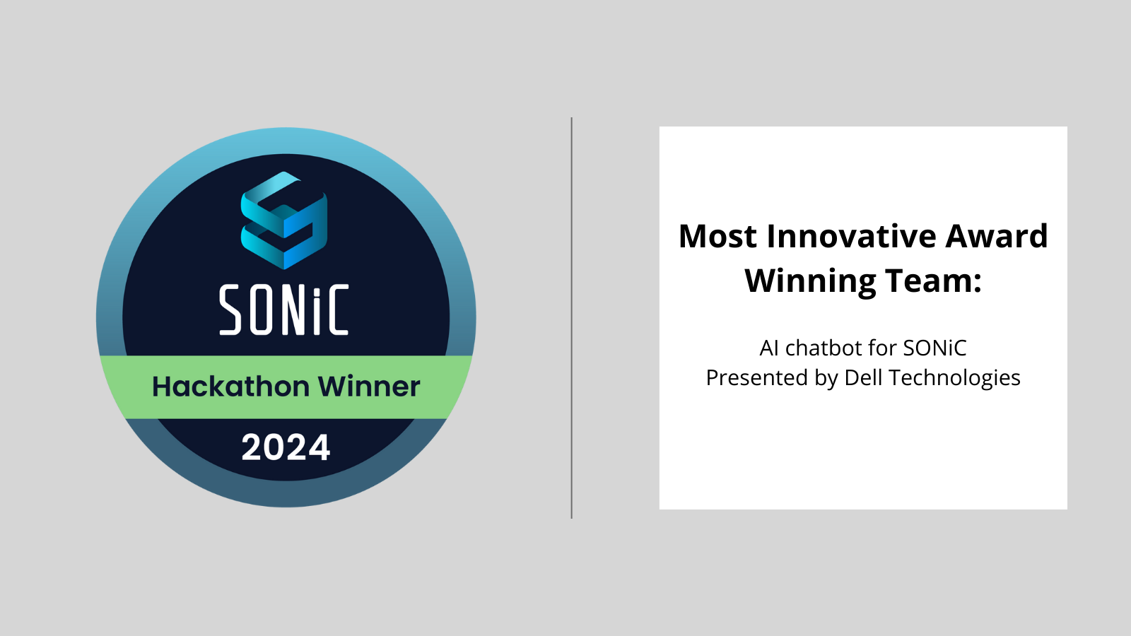 Dell Technologies Supercharges SONiC with Gen AI Power: 2024 Hackathon Winner Spotlight – Sonic ...